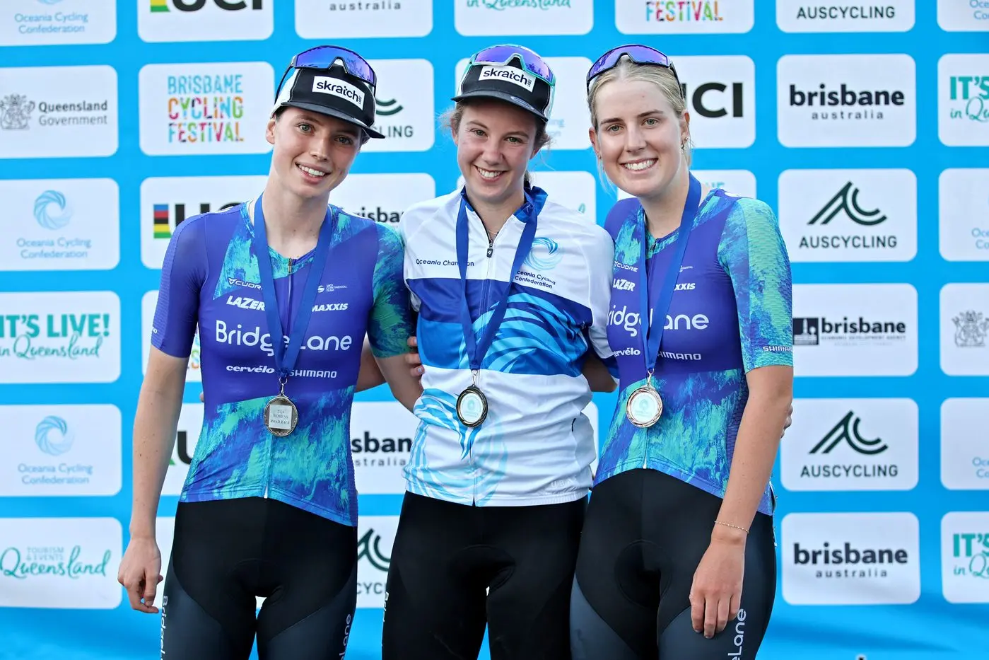 Local Haylee’s cycling cup full after a top result in Brisbane