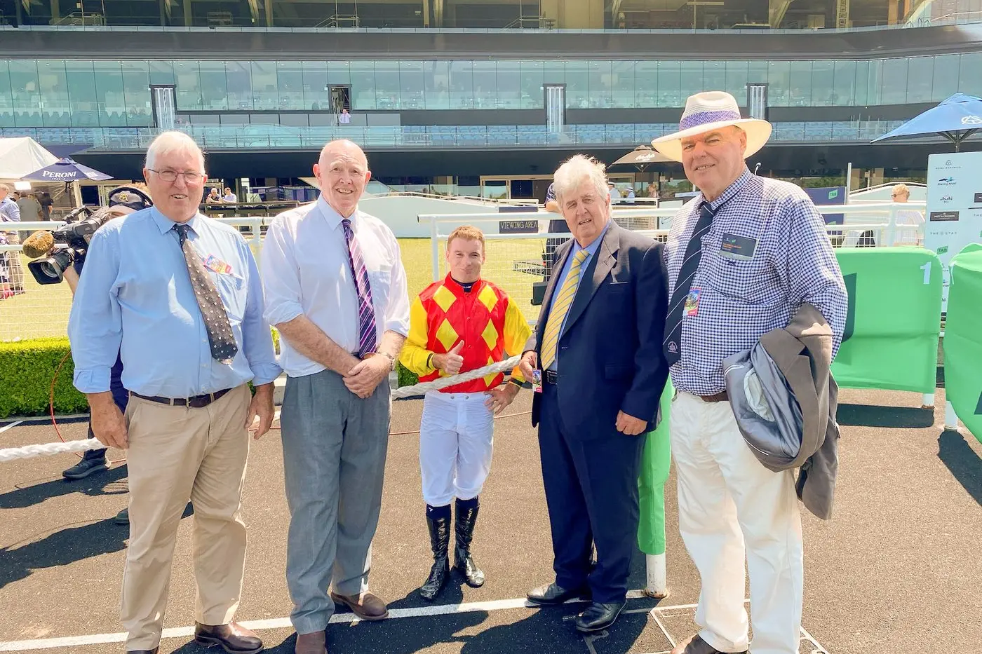 Coonamble born-and-bred buddies celebrate their Randwick success