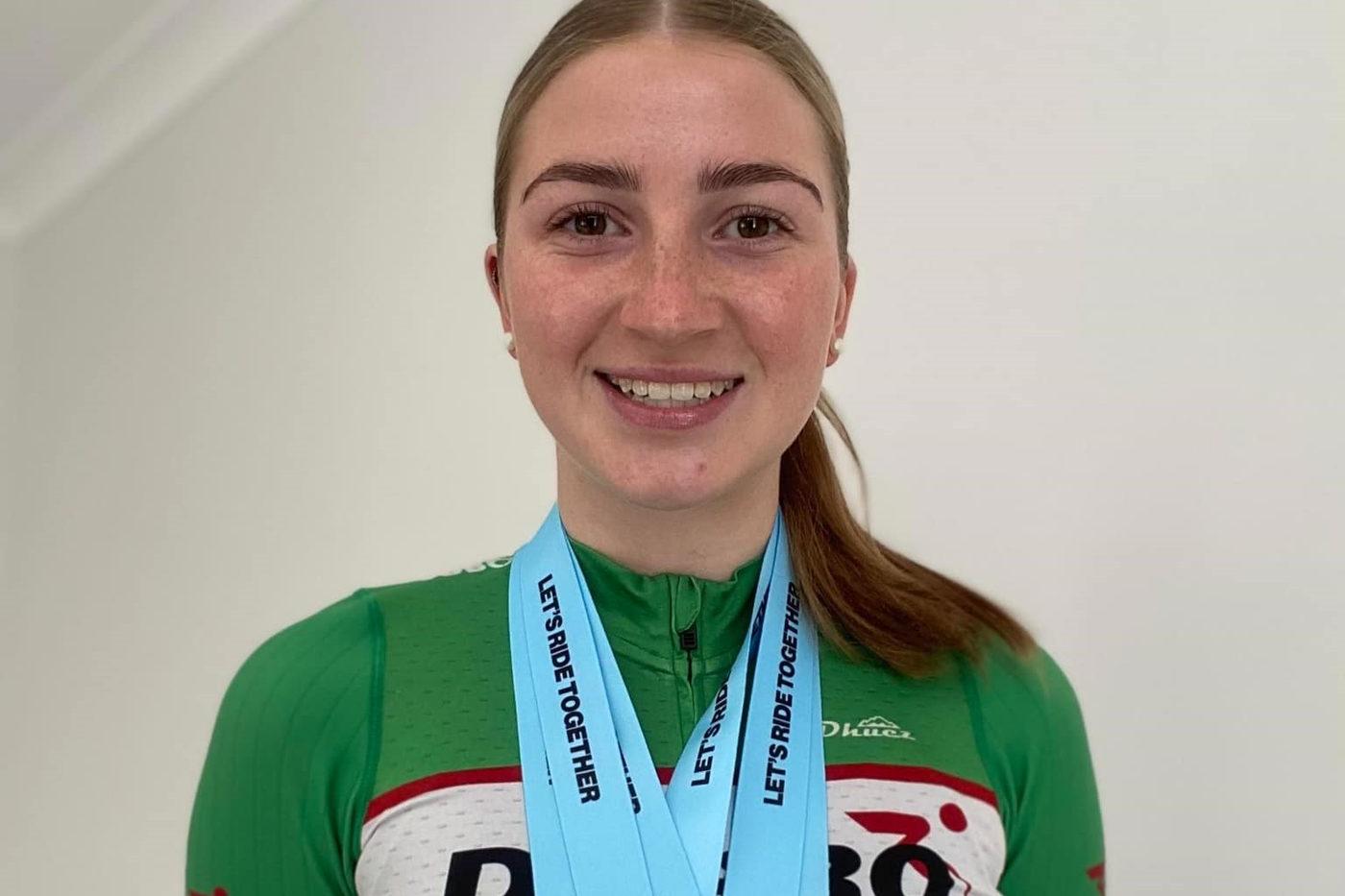 Emily picks up the pace and medals at Road State Titles