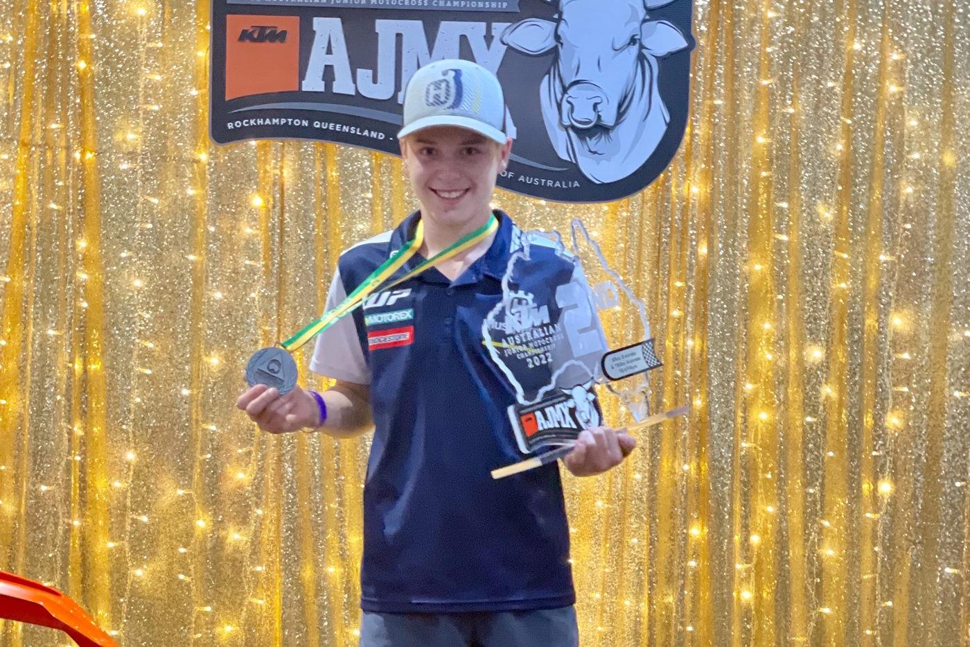 Jack takes National motocross medal