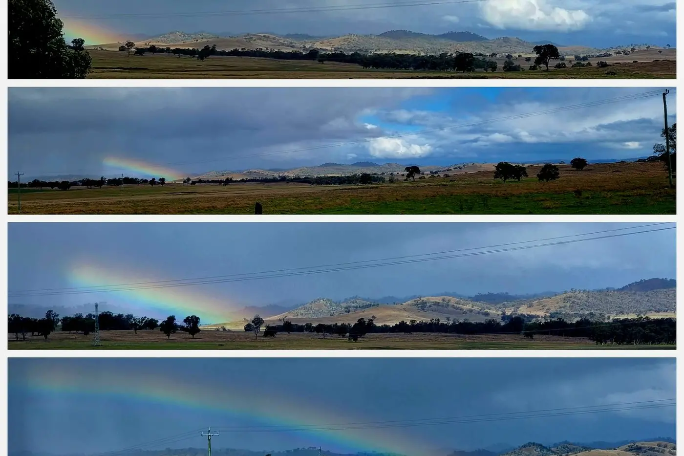 Weather chaser Scott finds us somewhere over the rainbow
