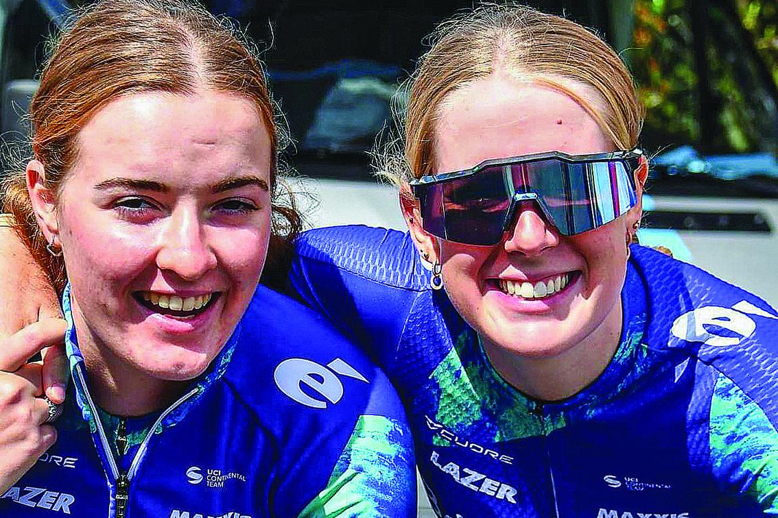 Sweating it out: Champion cyclist Haylee back home before hitting the ...