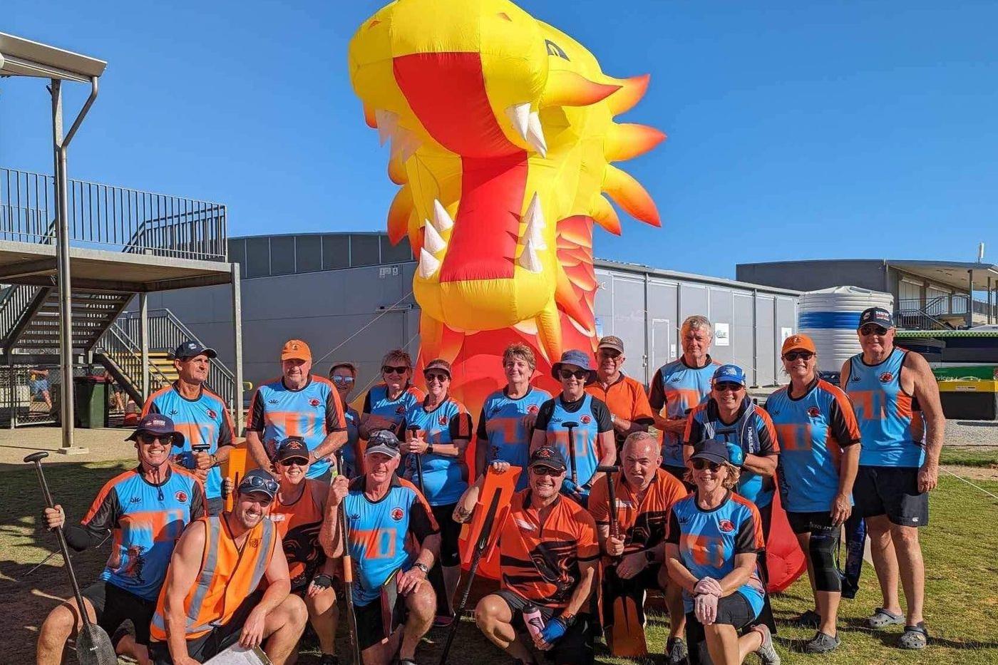 Outback Dragons bag the bronze, after big trip across the Nullarbor