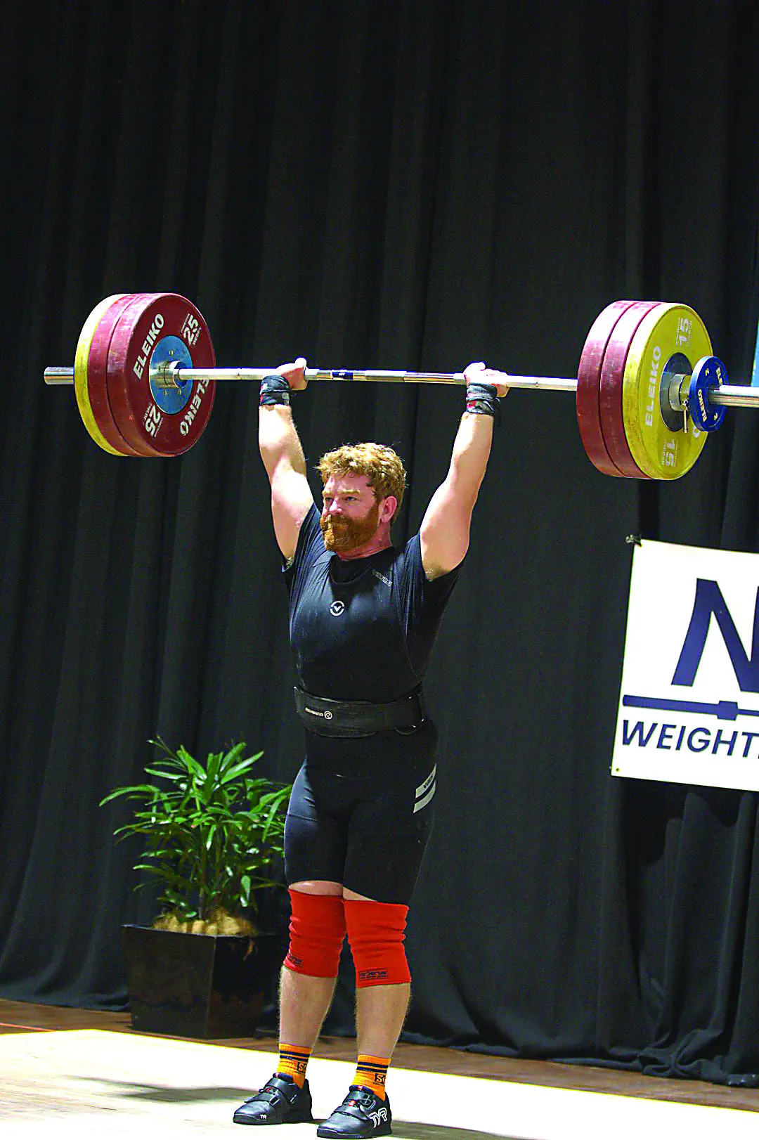 Heave! Dubbo lifter Adrian excels at the State Masters