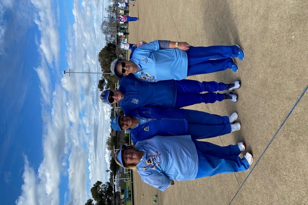 West Dubbo bowlers at State Championships in Ballina