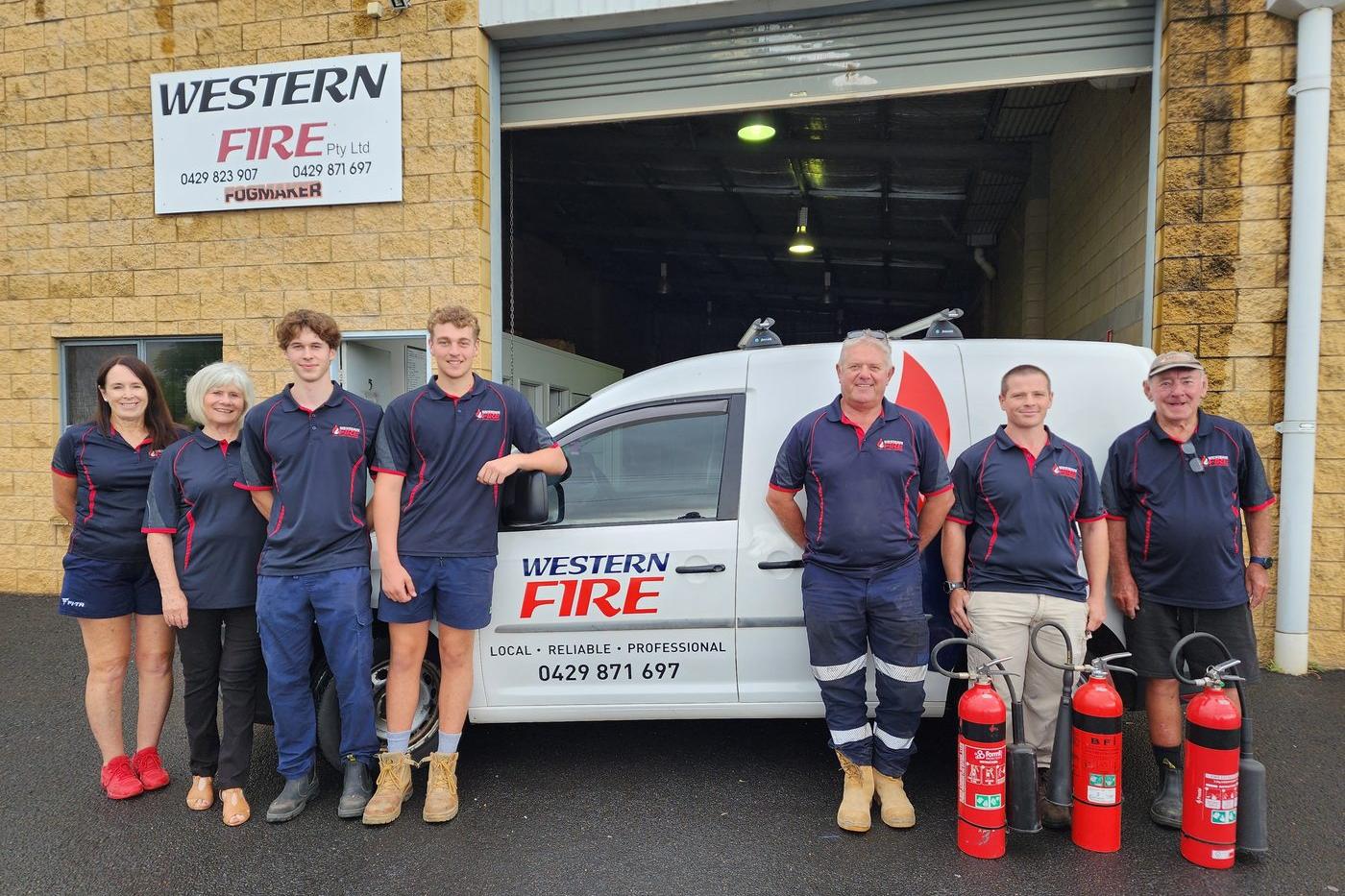 The fire safety heroes of the western region