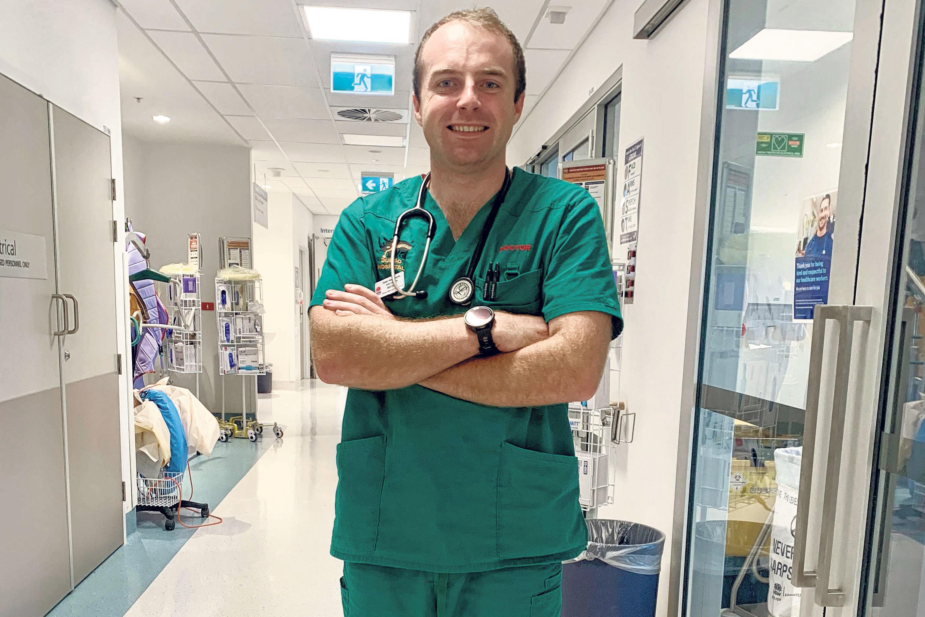 Dubbo doctor Jared is a RAS Rural Achiever Award finalist