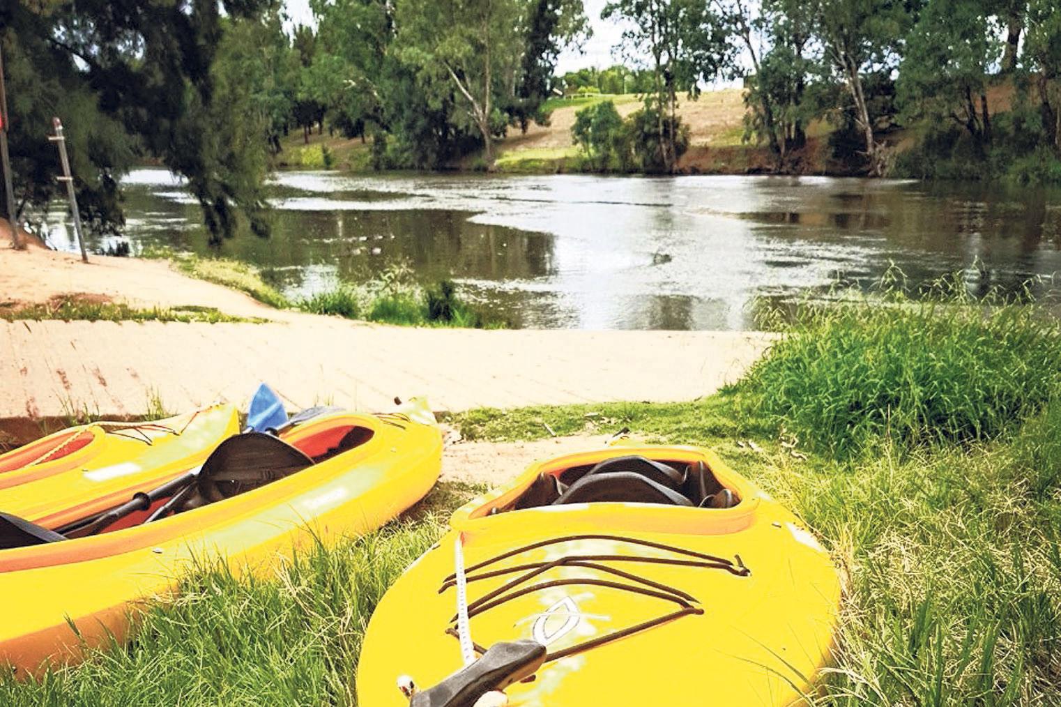 Mud Run's free kayaking offer at Sandy Beach