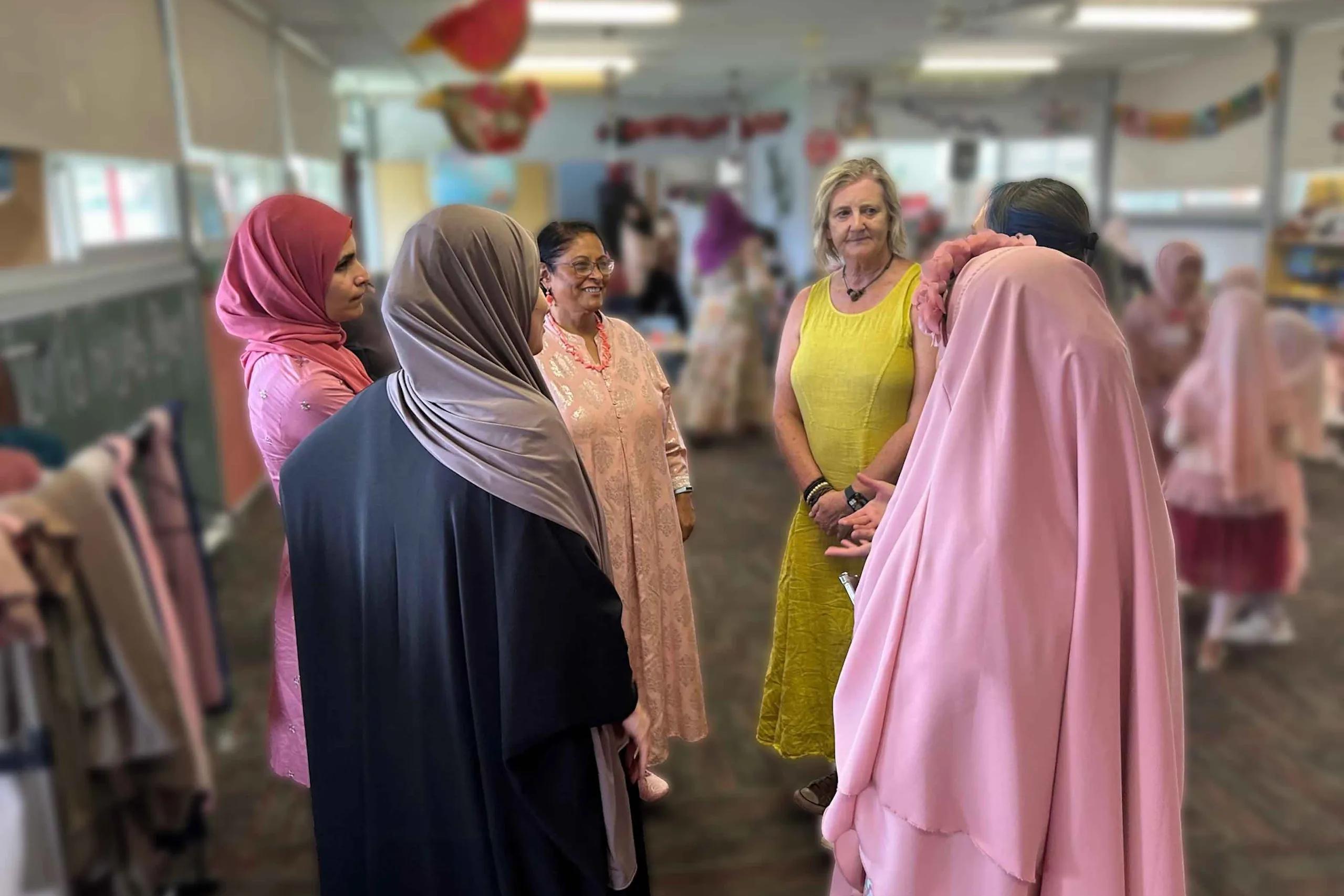 Local women and girls promote unity through diversity for World Hijab Day
