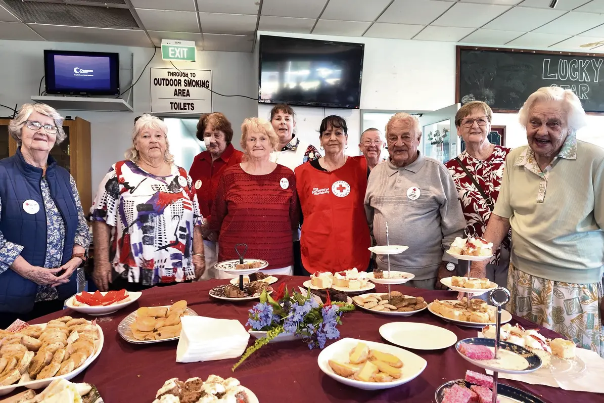 A delicious morning tea for World Red Cross Day